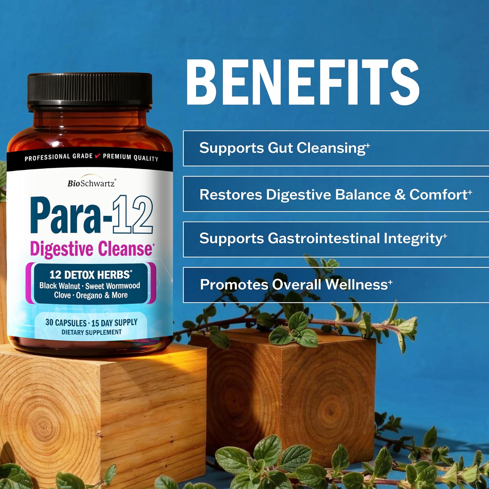30 capsules for digestive health