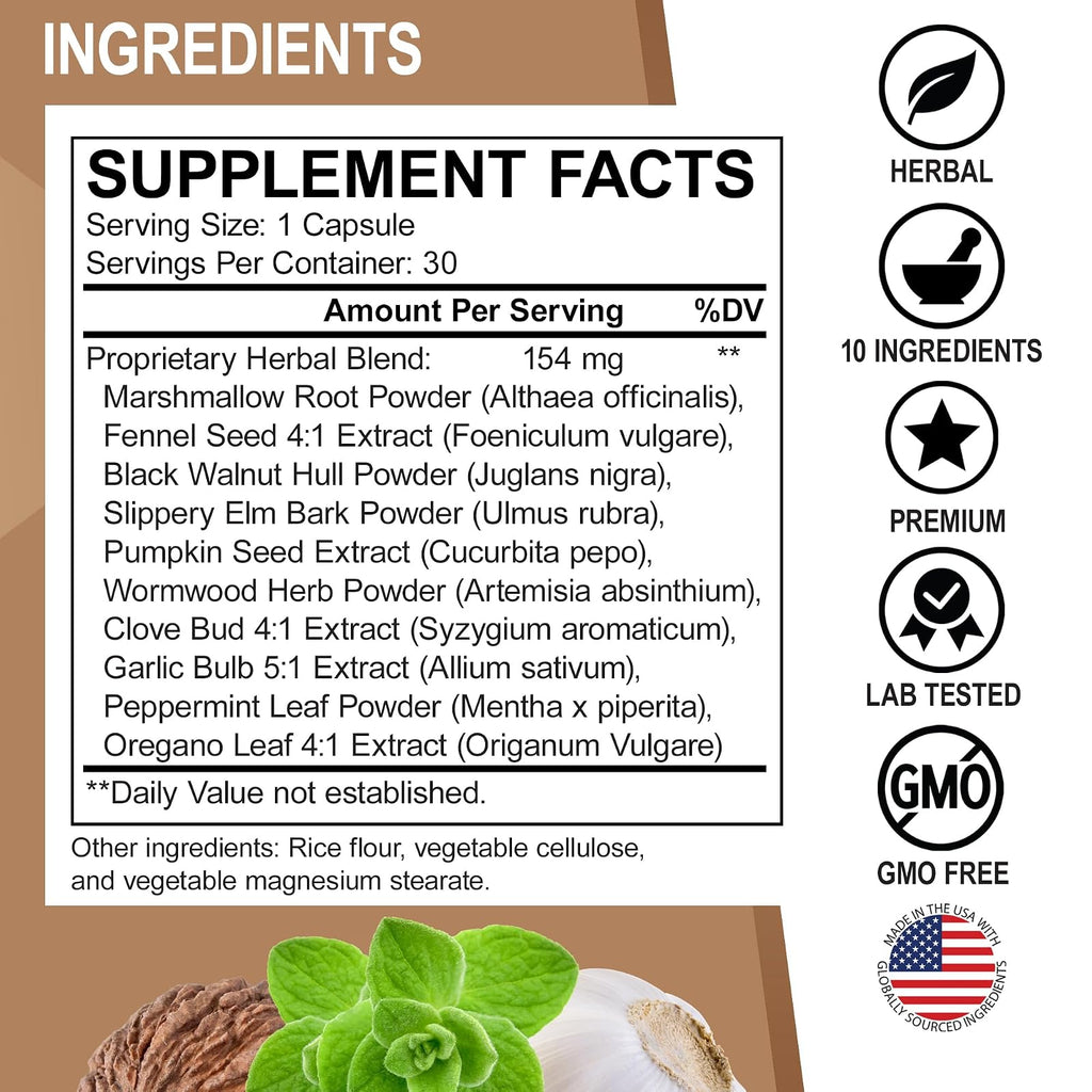 30 capsules for digestive wellness