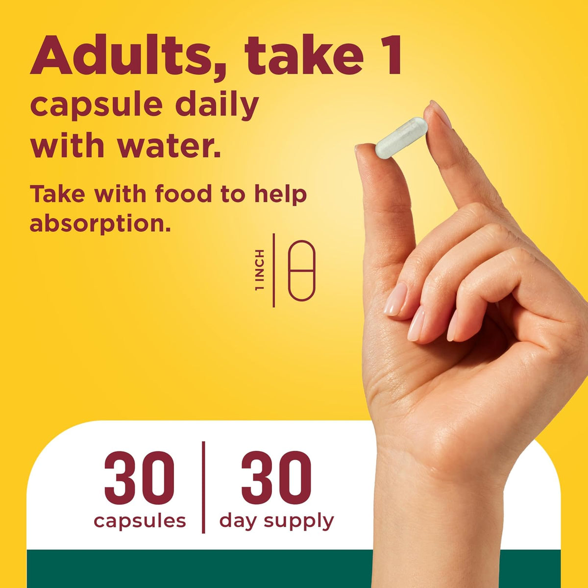 30 capsules for improved concentration