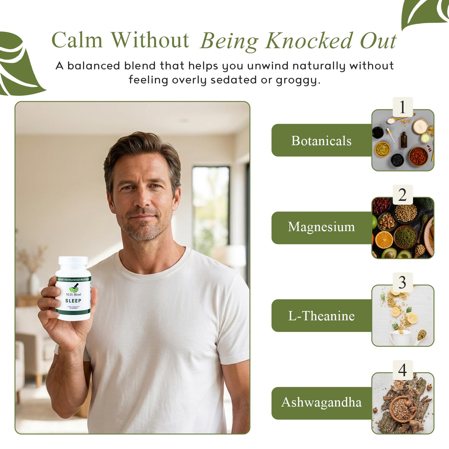 30 capsules for restful nights