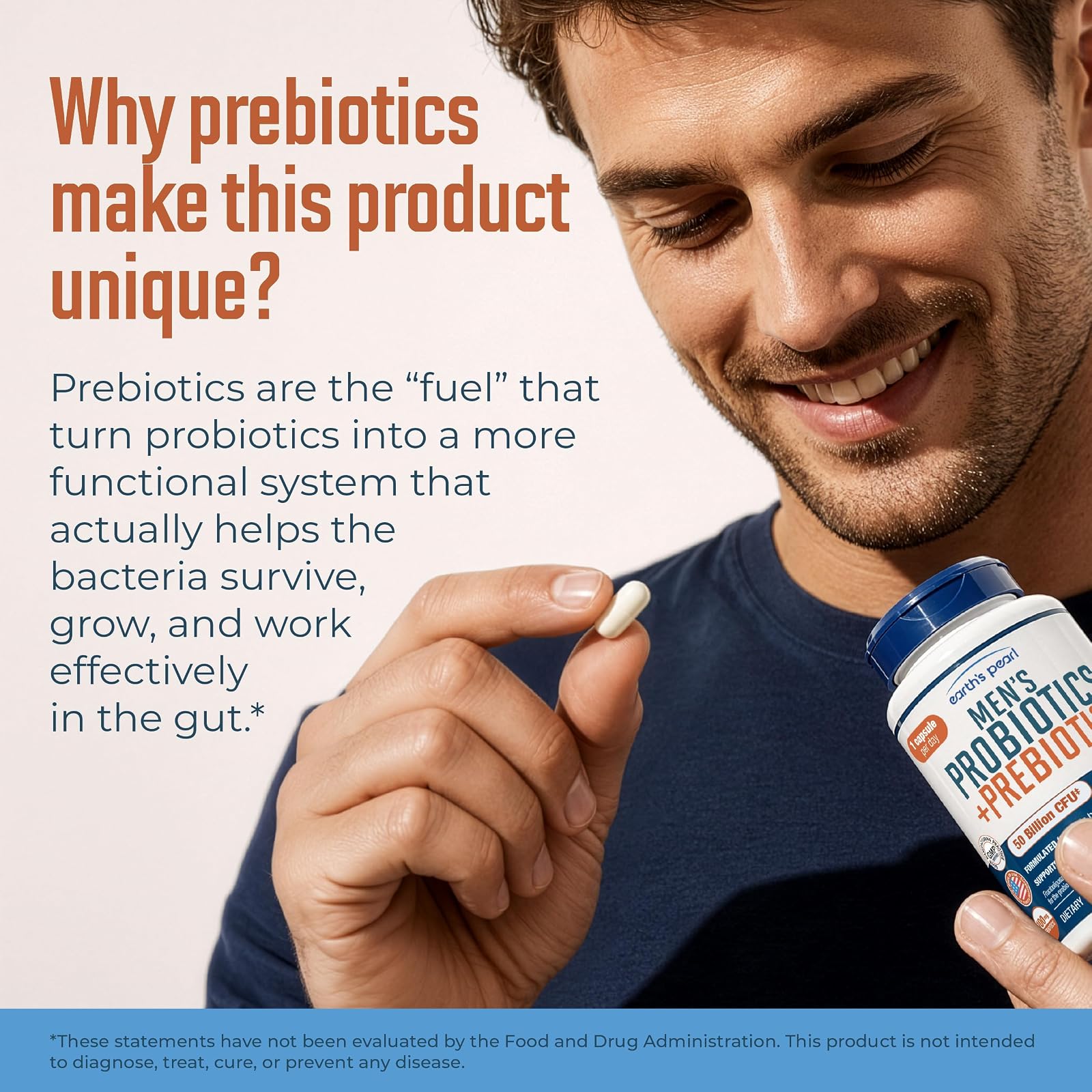 30 capsules men's probiotic formula