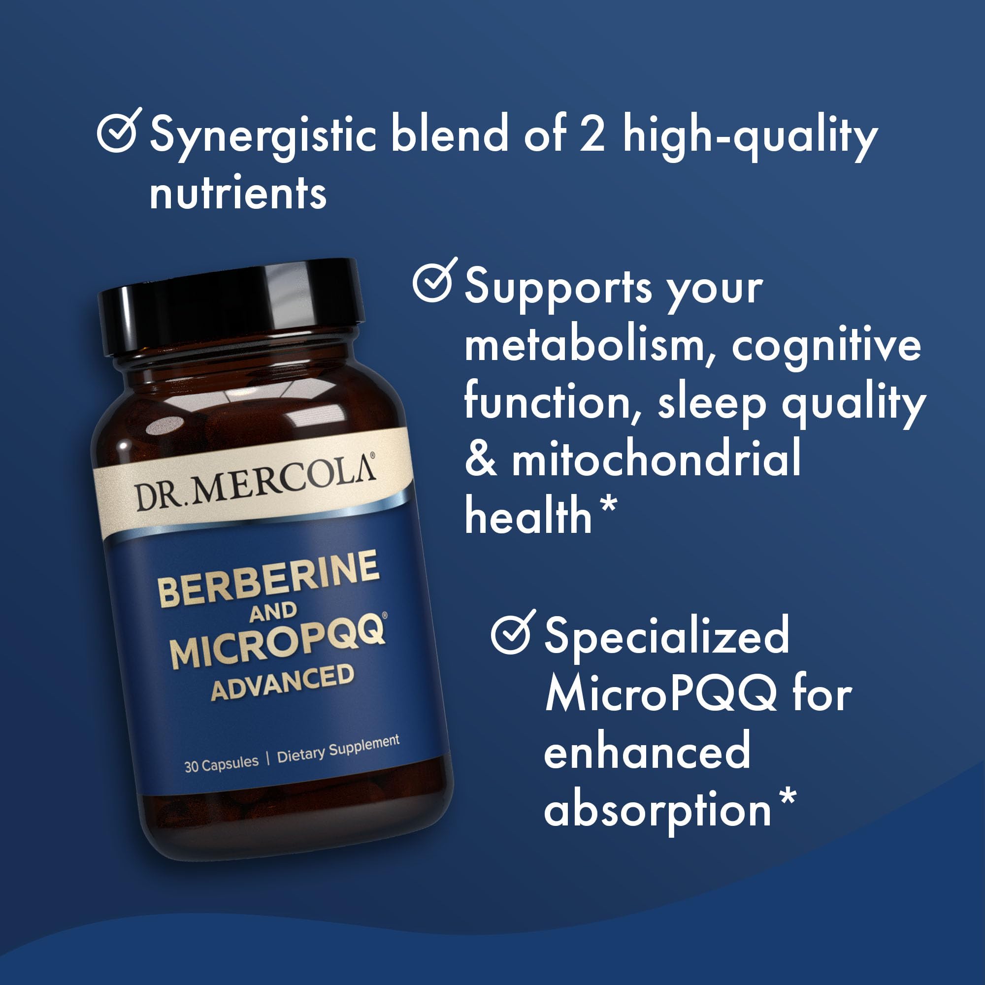 30 capsules of brain and immune support