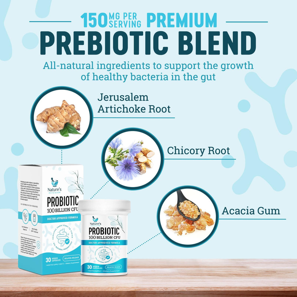30 capsules of daily probiotics