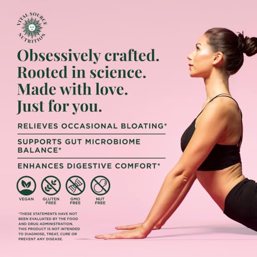 30 capsules of digestive enzyme support