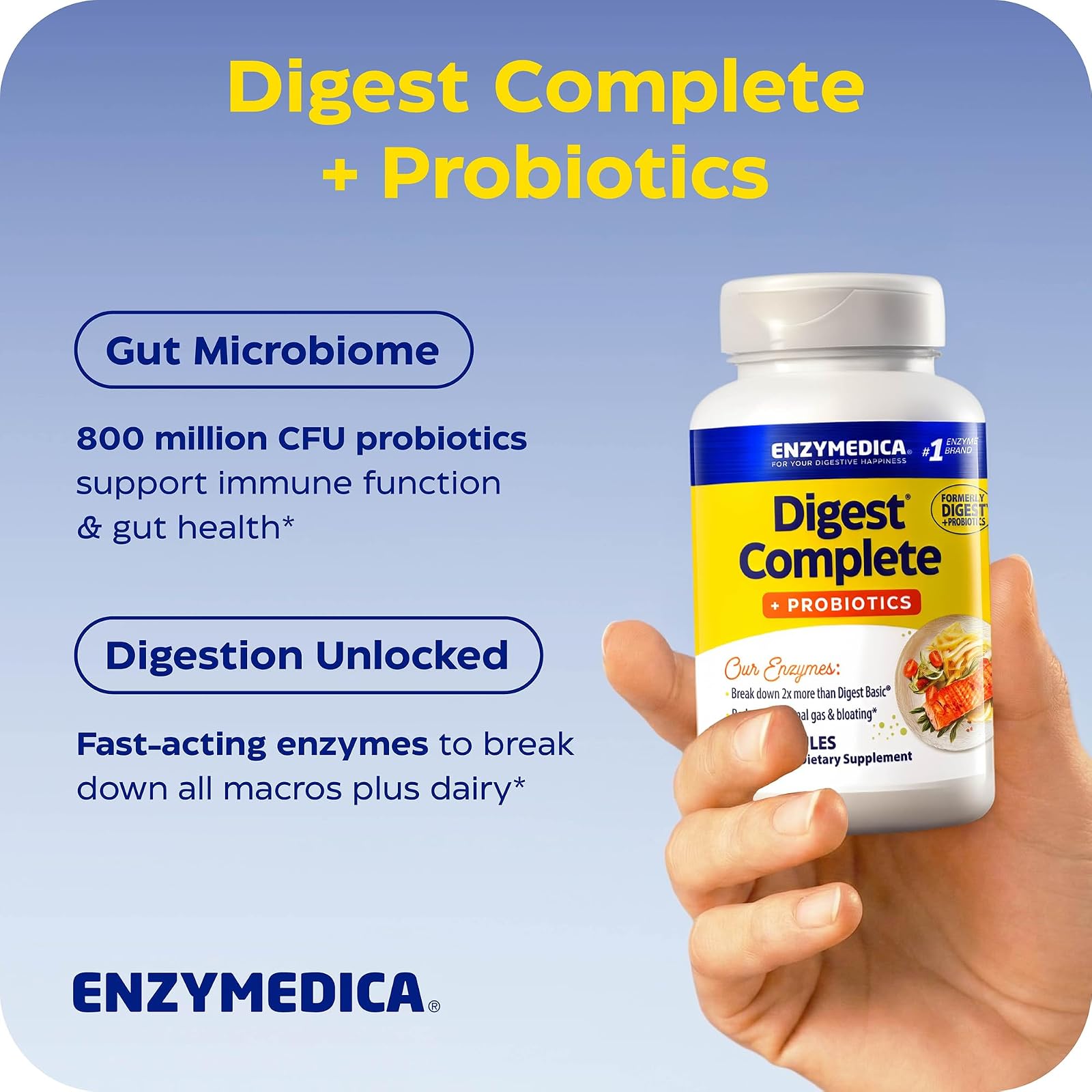 30 capsules of digestive enzymes