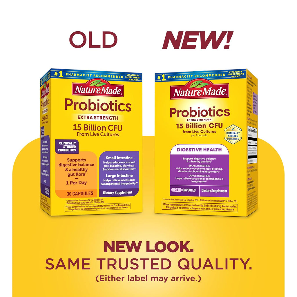 30 capsules of digestive probiotics