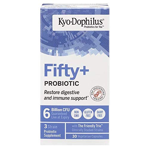 30 capsules of digestive probiotics