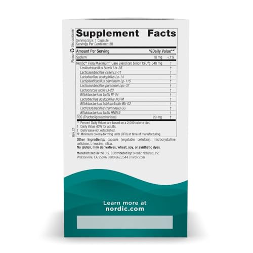 30 capsules of digestive support