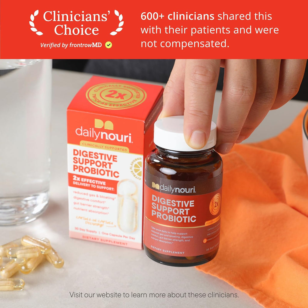 30 capsules of digestive support
