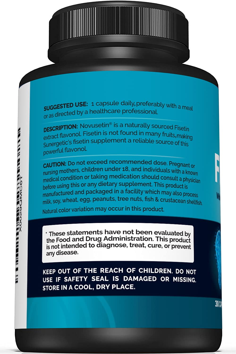 30 capsules of fisetin for daily wellness