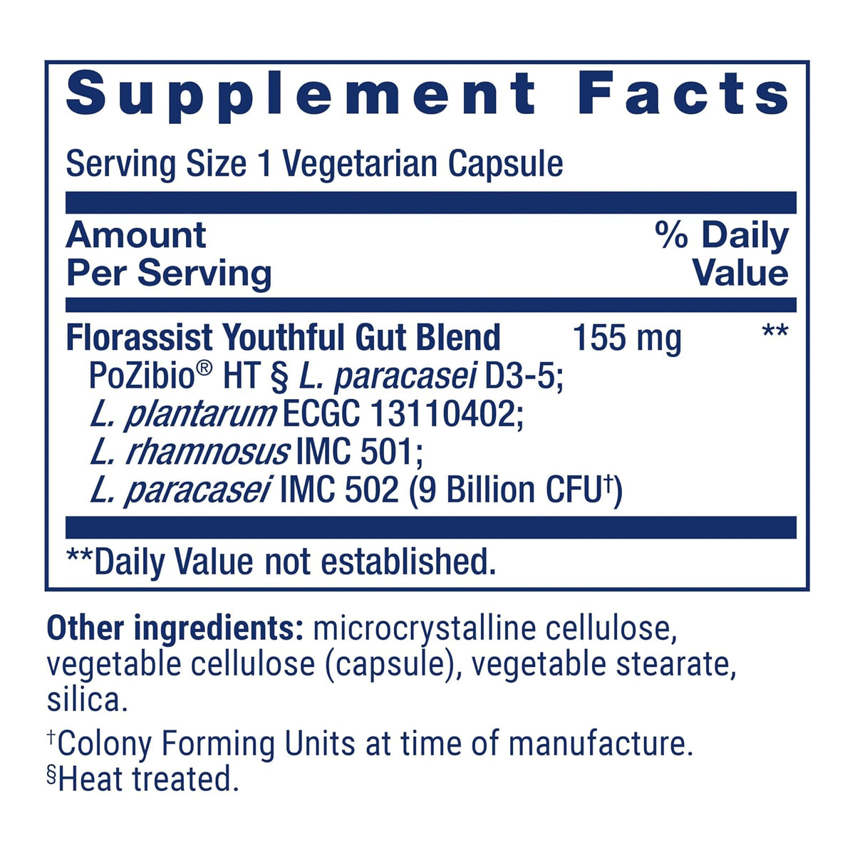 30 capsules of FLORASSIST probiotics