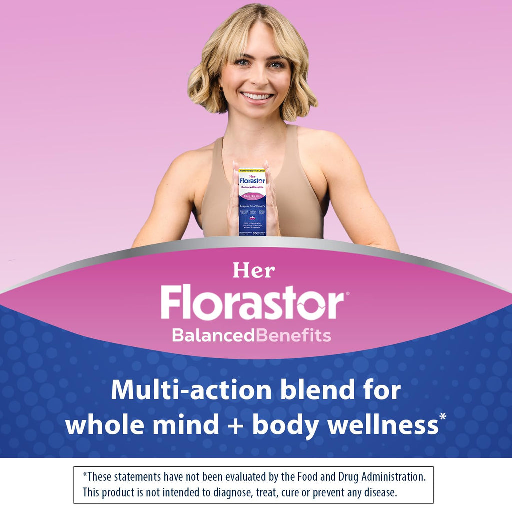 30 capsules of Florastor probiotics