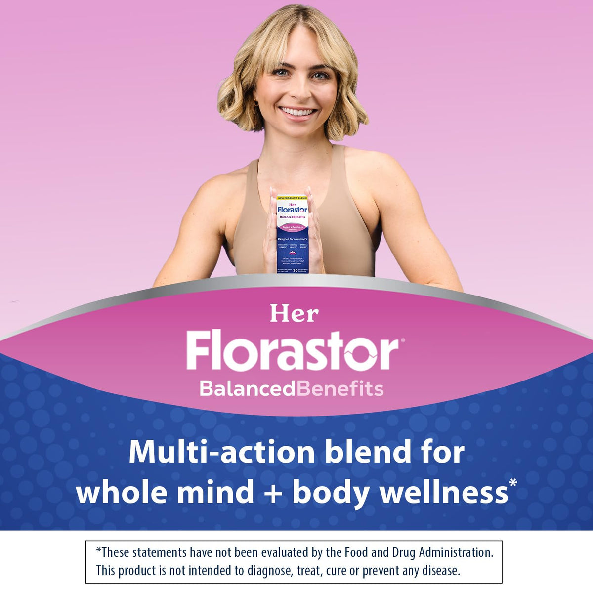 30 capsules of Florastor probiotics