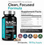 30 capsules of FREQNCY NAD+ support