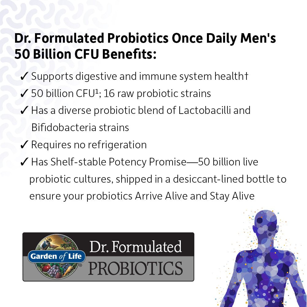 30 capsules of Garden of Life probiotics