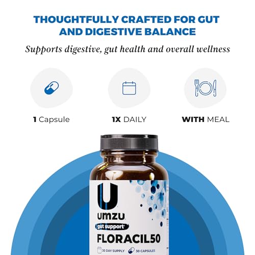 30 capsules of gut-friendly probiotics