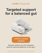30 capsules of gut-friendly probiotics