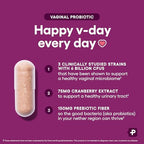30 capsules of gut-friendly probiotics