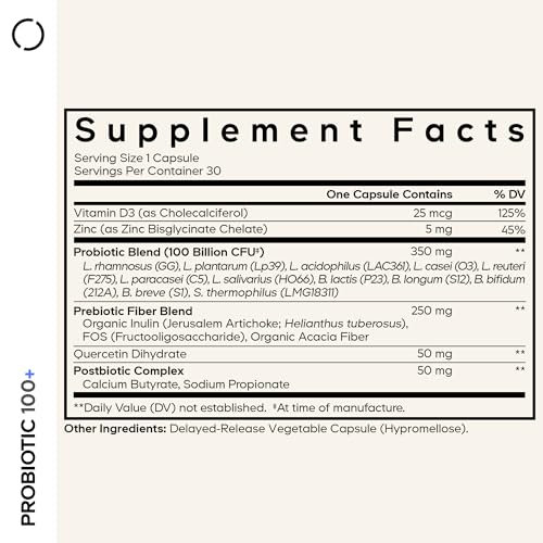 30 capsules of gut health support