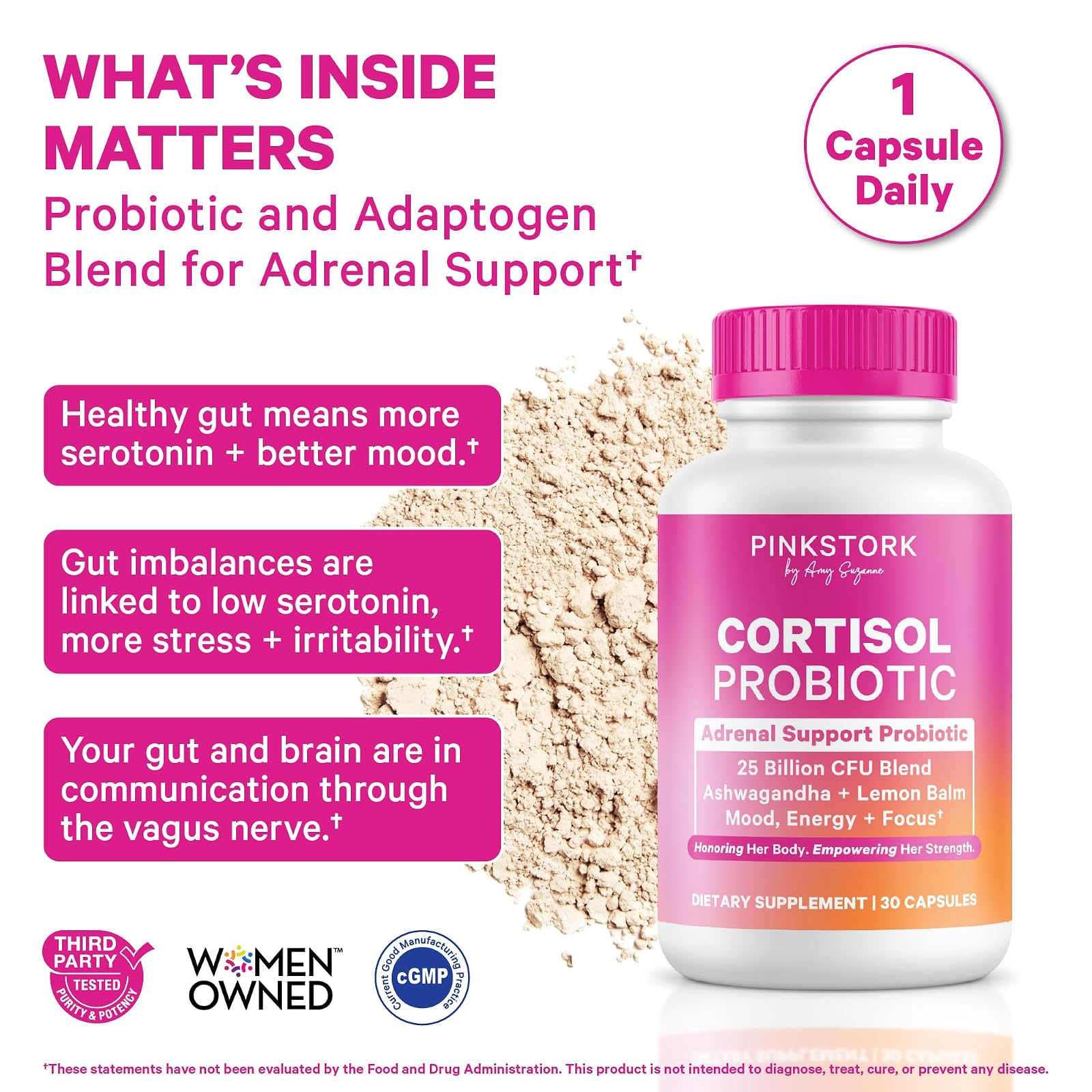 30 capsules of gut health support