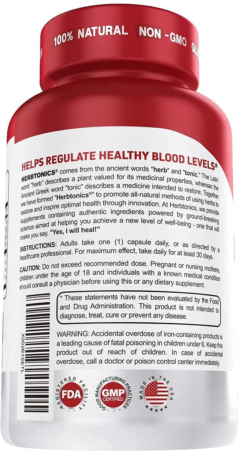 30 capsules of iron support