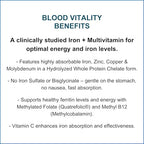 30 capsules of iron vitality