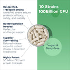 30 capsules of kids probiotic