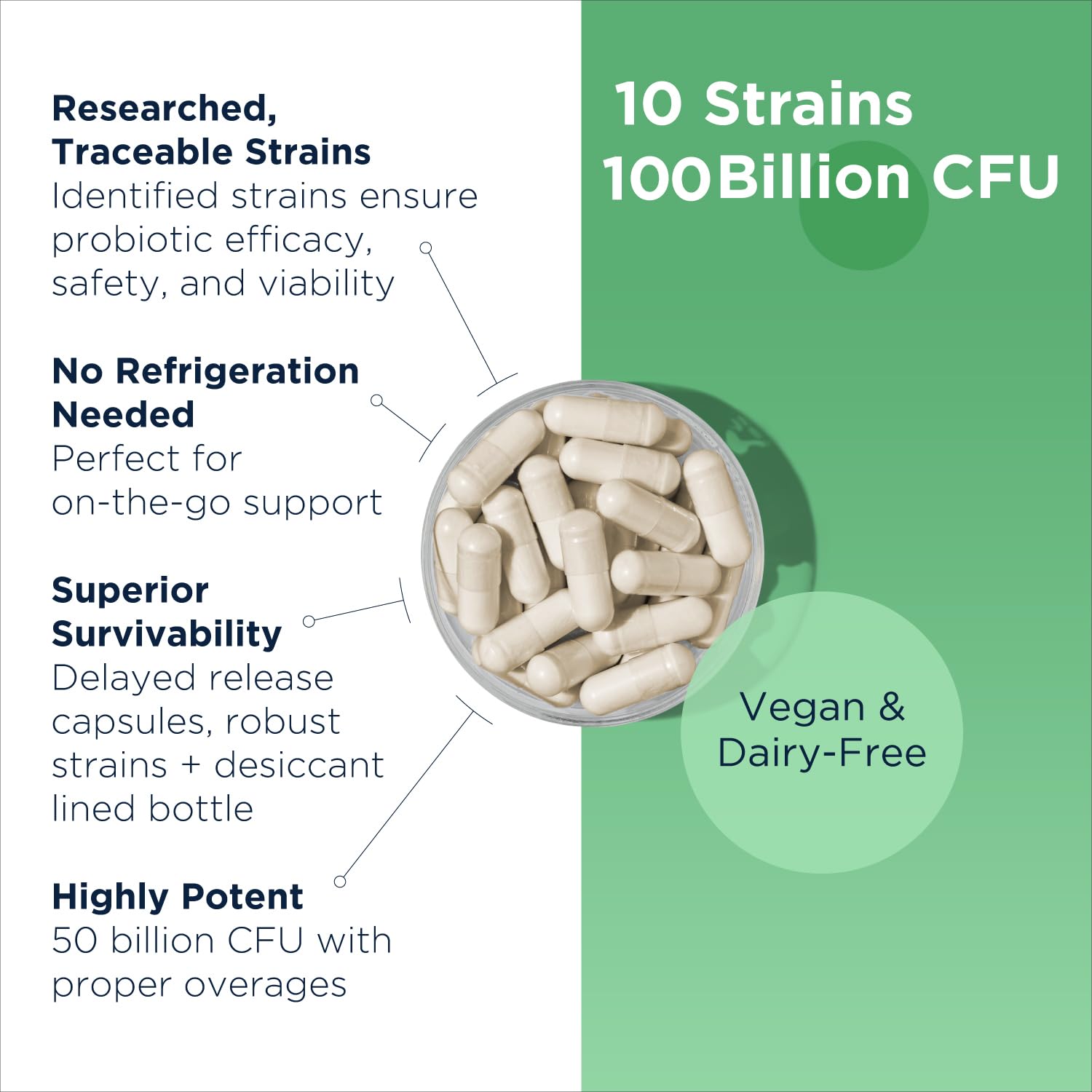 30 capsules of kids probiotic