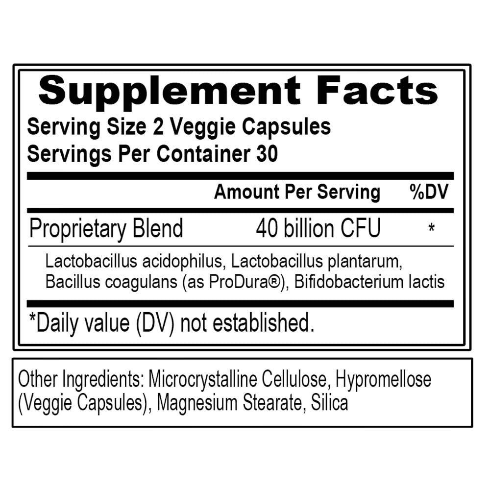 30 capsules of kids probiotic