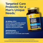 30 capsules of men's probiotics