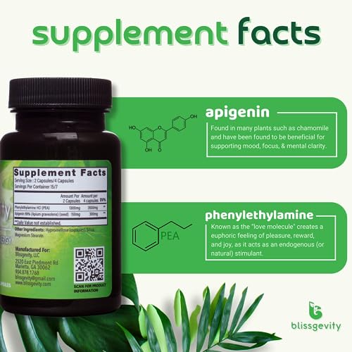 30 capsules of mood support vitamins