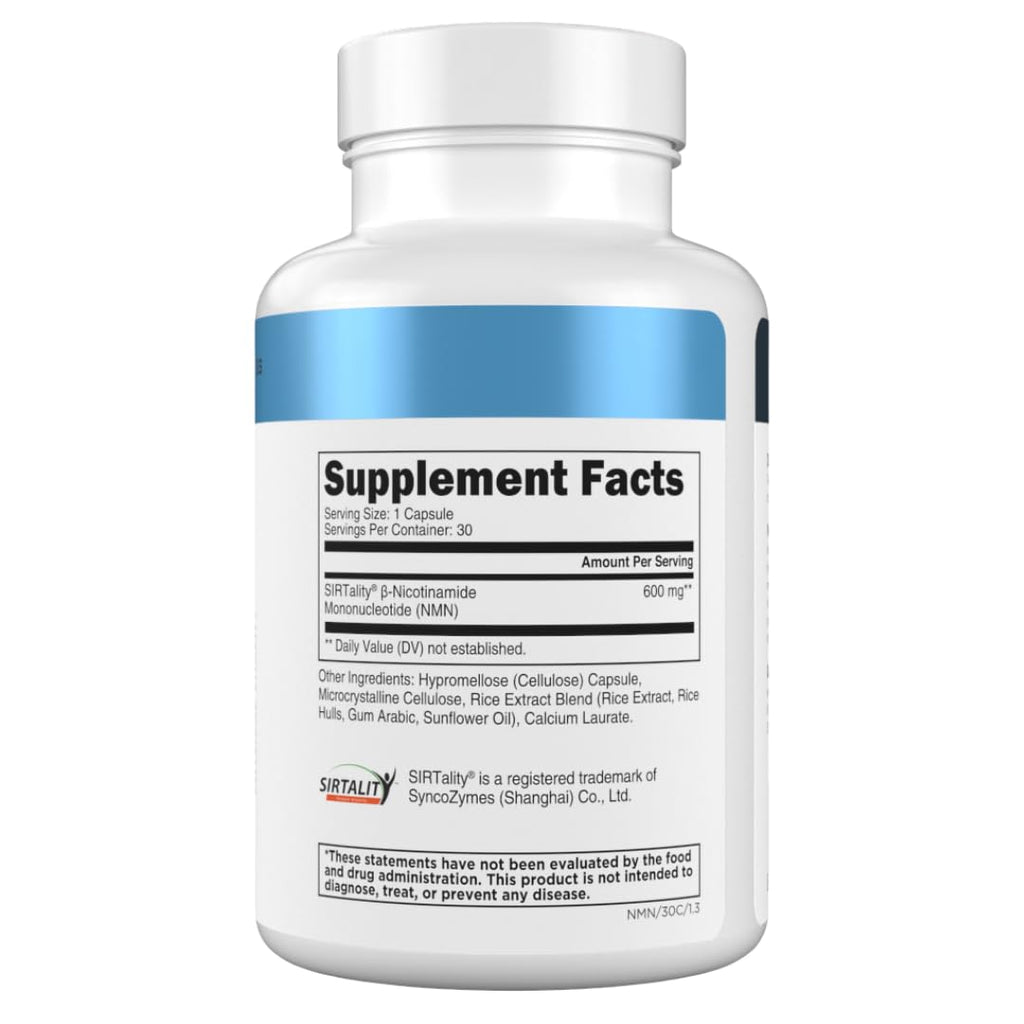 30 capsules of NMN for convenience