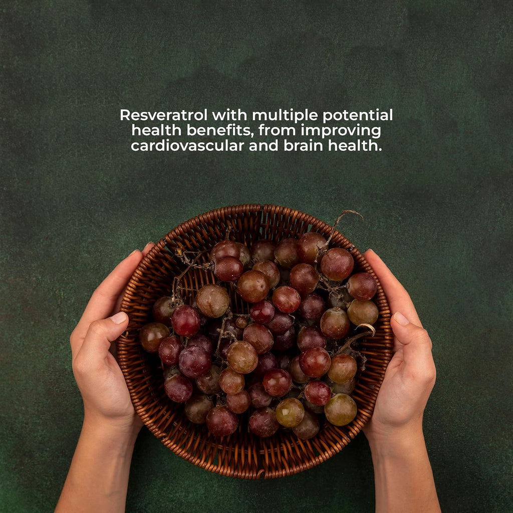30 capsules of powerful resveratrol