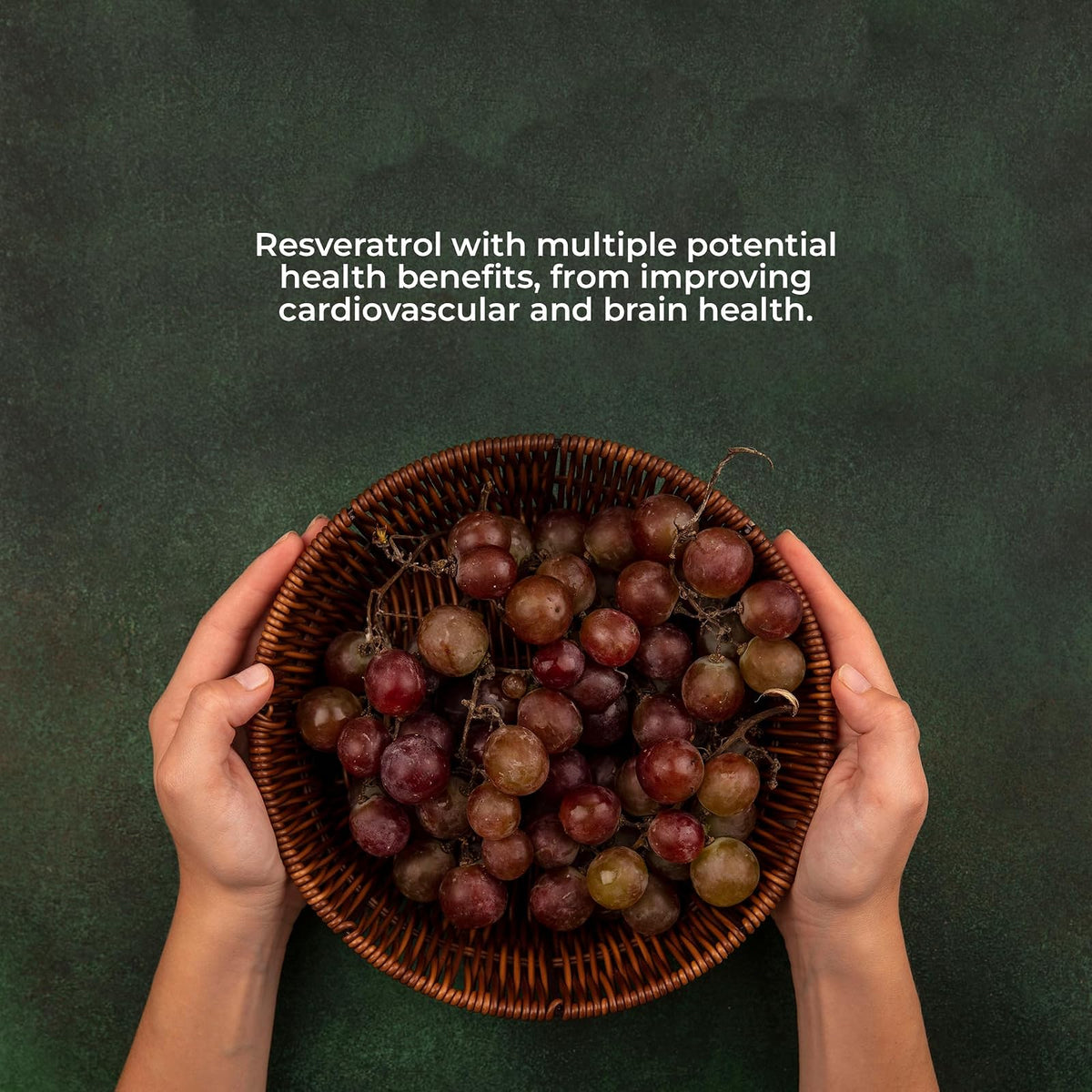 30 capsules of powerful resveratrol