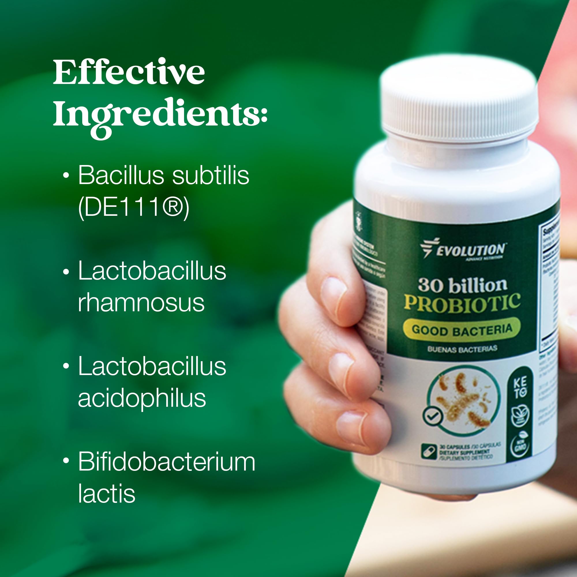 30 capsules of probiotic goodness