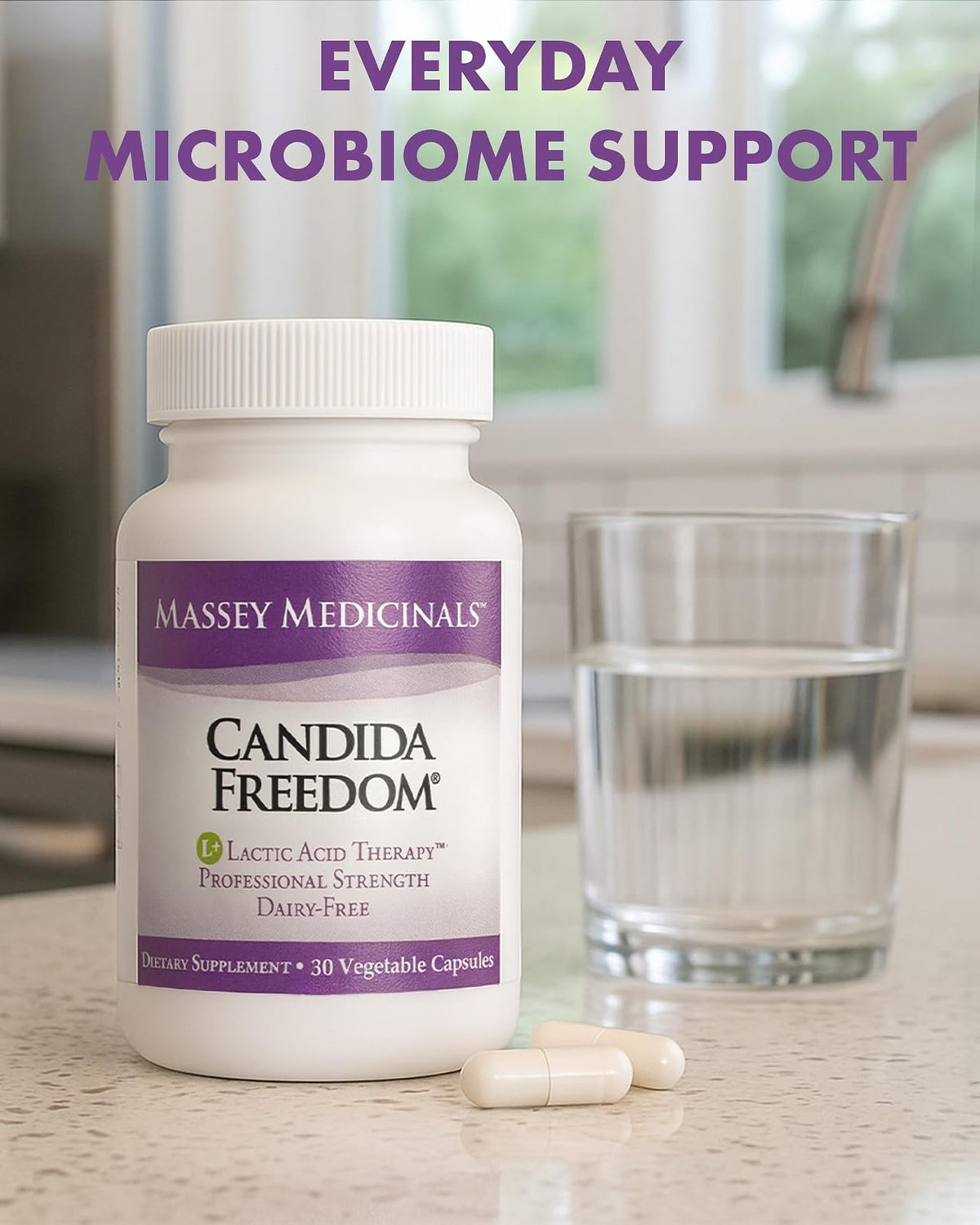 30 capsules of probiotics for women
