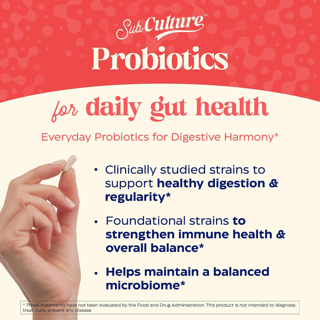 30 capsules of probiotics for women