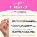 30 capsules of probiotics for women