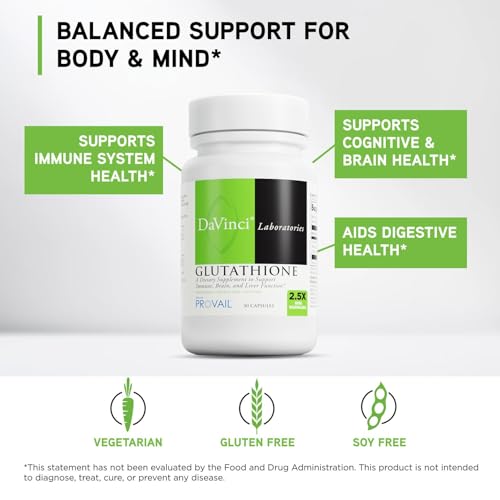 30 capsules of pure glutathione