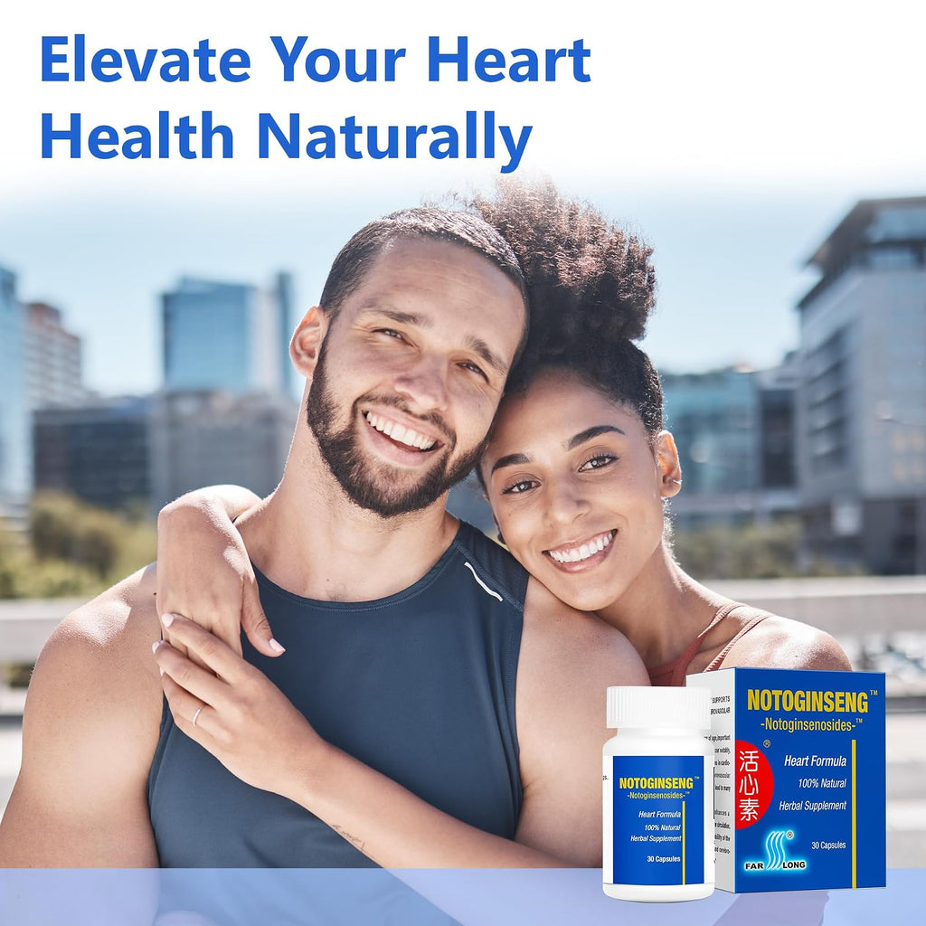 30 capsules of pure Notoginseng