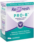 30 capsules of Rephresh probiotics