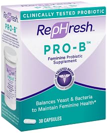30 capsules of Rephresh probiotics