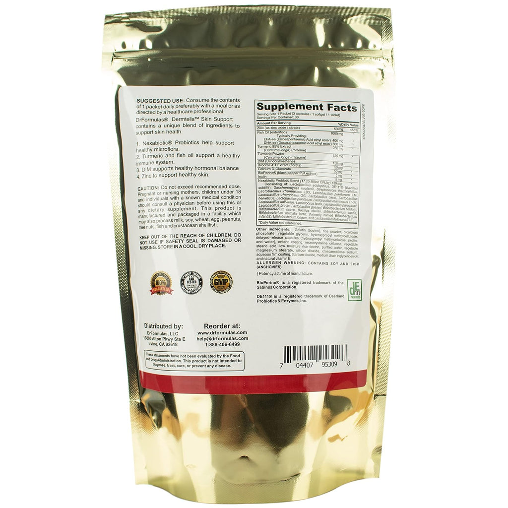 30 capsules of skin support probiotics