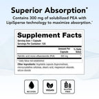 30 capsules of Theralogix Canabrex Pea