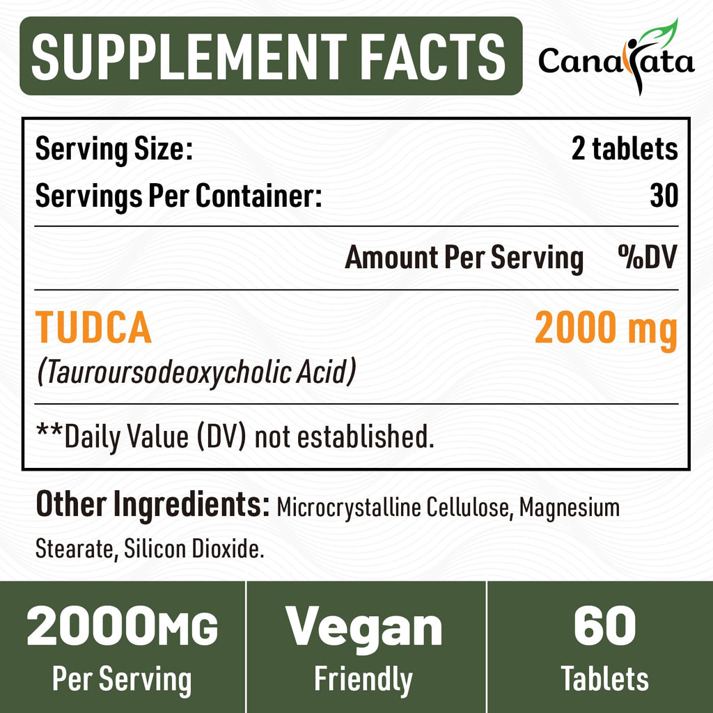 30 capsules of TUDCA liver extract