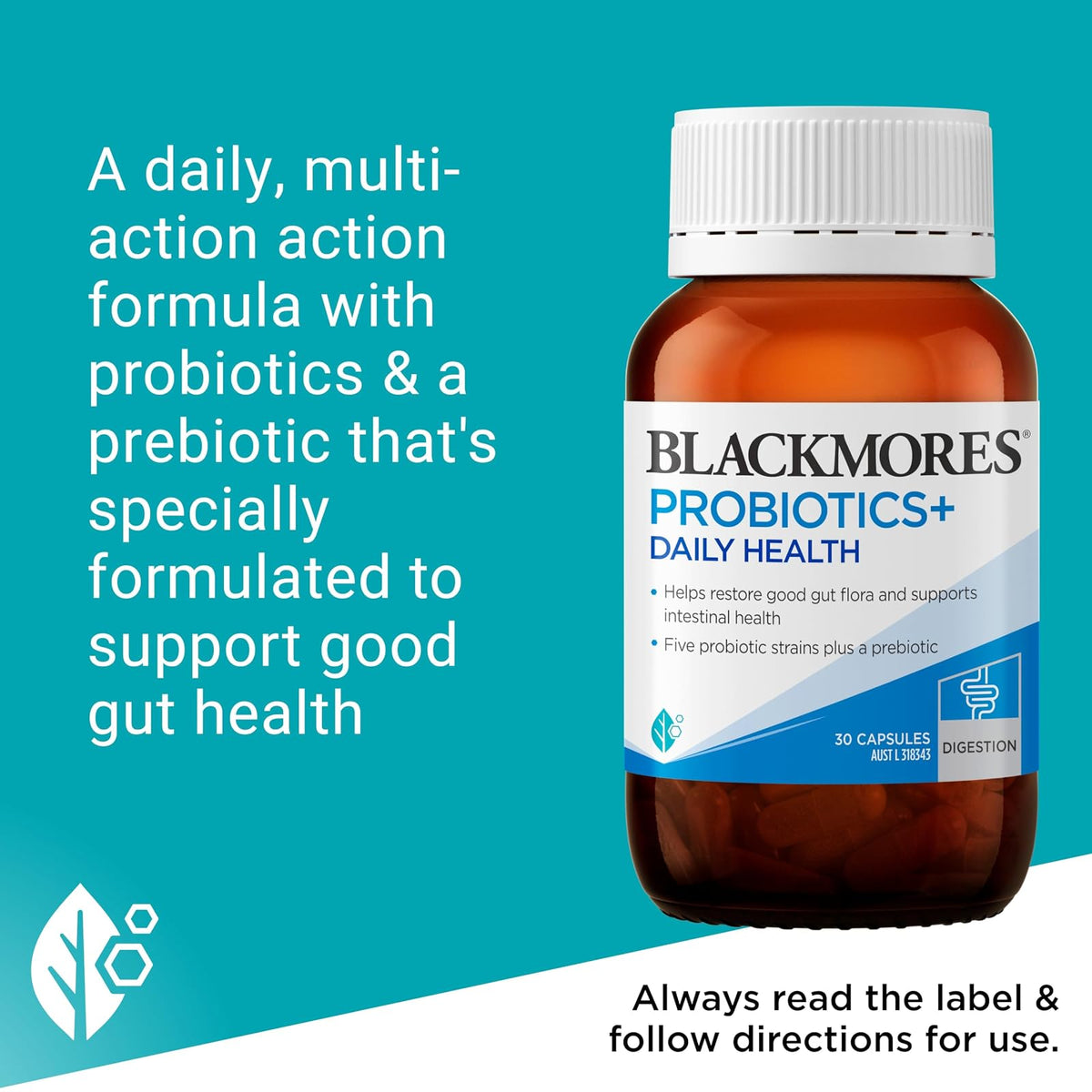 30 capsules of women's probiotics