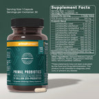 30 capsules of women's probiotics