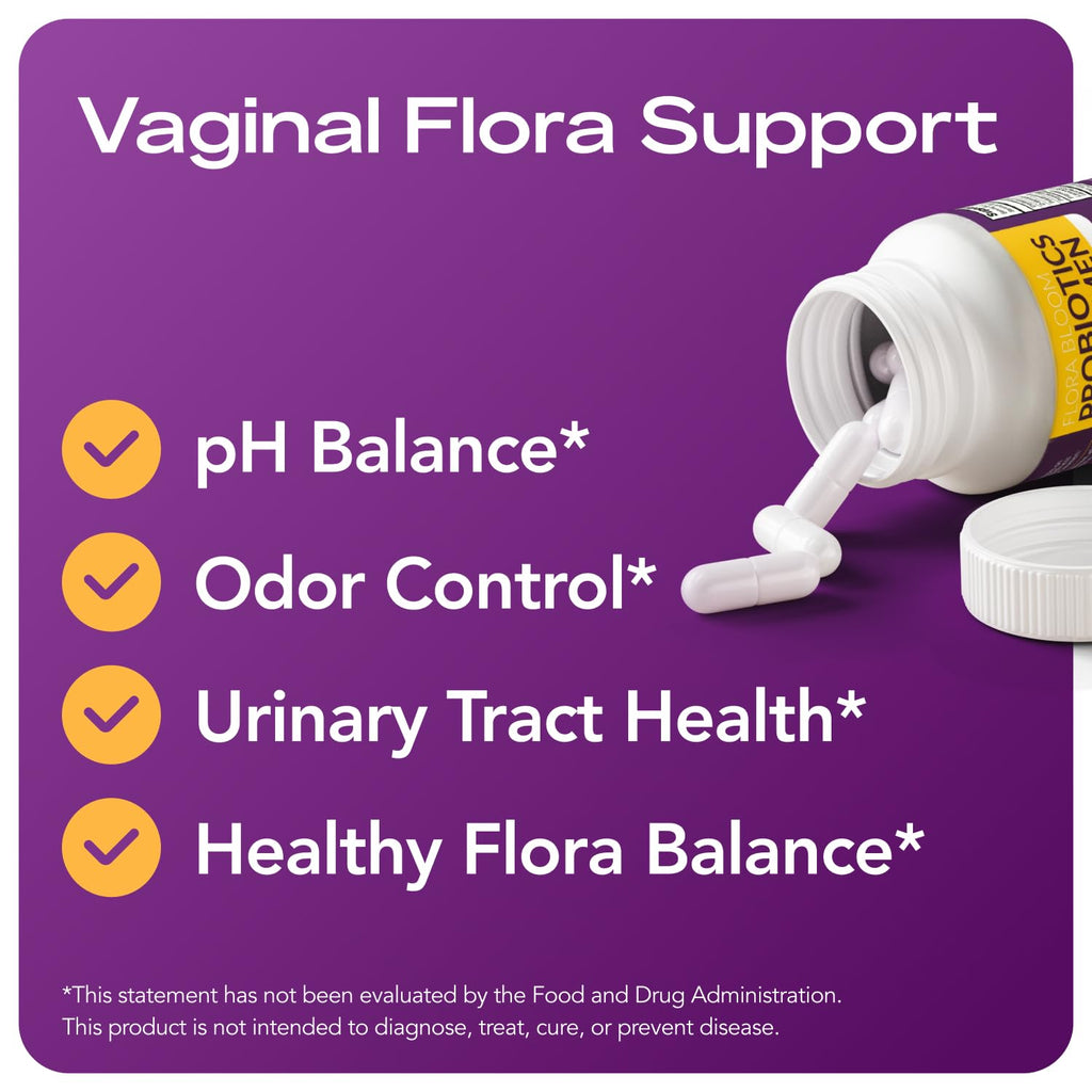 30 capsules of women's probiotics