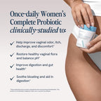 30 capsules of women's probiotics