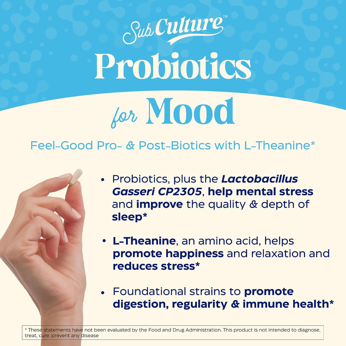 30 capsules of women's probiotics